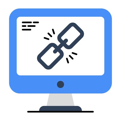An Icon Design Of Linked Computer 23896371 Vector Art At Vecteezy