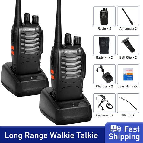 Mulisoft Walkie Talkies Two Way Radios Walkie Talkies For Adults Long
