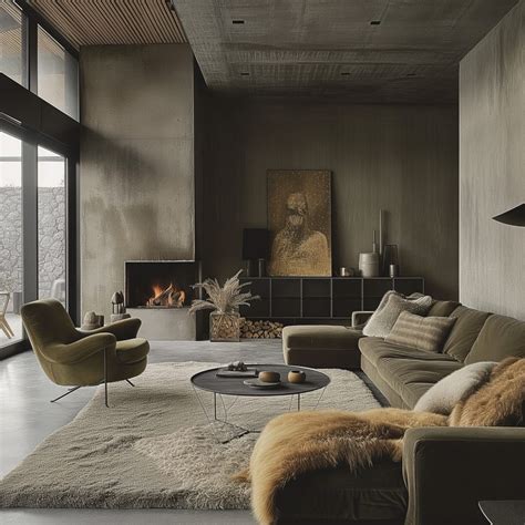 Brutalist Interior Design Furniture