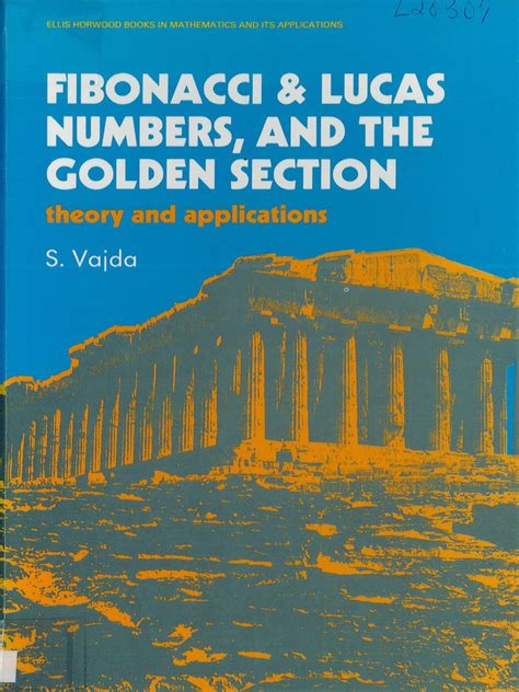 1989 Steven Vajda Fibonacci And Lucas Numbers And The Golden Section