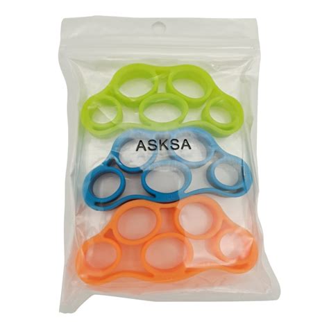 Флексори Asksa Силиконови Палмарни За тренировка и възстановяване на пръстите на ръката