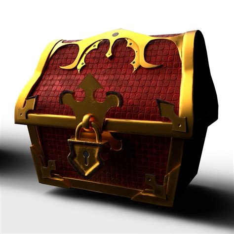 3d Model Stylized Game Boxes Vr Ar Low Poly Cgtrader