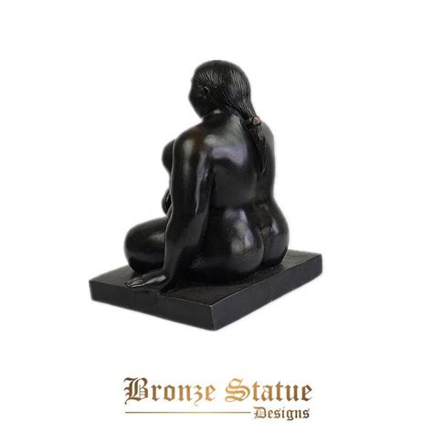 Fat Bronze Woman Statue Famous Bronze Fat Lady Sculpture Female Nude B