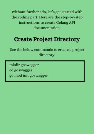 Go Swagger Tutorial How To Create Golang Api Documentation Using Go Swagger PDF