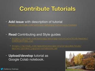 Astropy Project Update For Adass Ppt