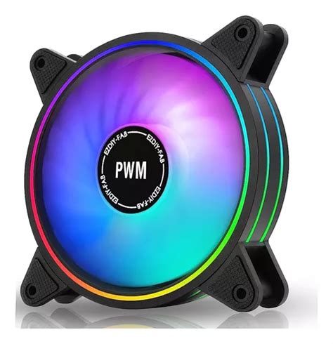 Ezdiy fab Moonlight mm Rgb Pwm Case Fan Pack compatibl Cuotas sin interés