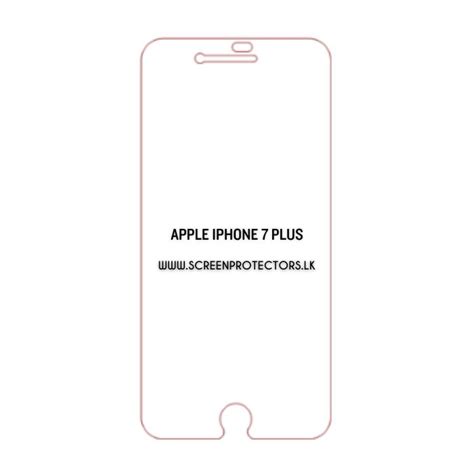 Apple Iphone 7 Plus Hydrogel Protectors Screen Protector Back
