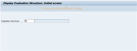 MCJ SAP Tcode PMIS Display Evaluation Structure MCJ SAP Tcode PMIS Display Evaluation Structure
