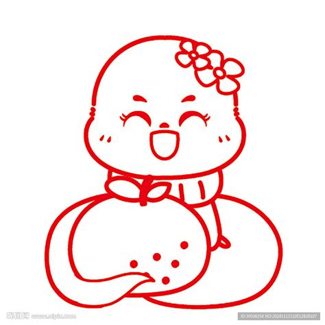 蛇卡通线稿插画大吉大利设计图 其他 动漫动画 设计图库 昵图网