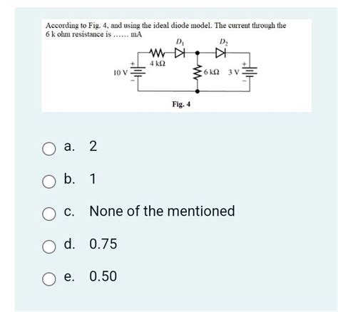 solved according to fig 4 and using the ideal diode