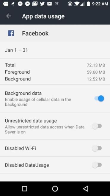 How To View And Control Wi Fi Data Usage On Android