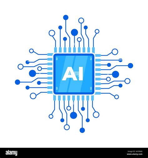 Ai Processor Chip Artificial Intelligence Circuit Machine Learning
