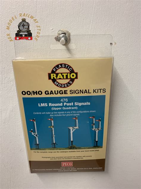 Ratio 476 Lms Round Post Signal Kits Oo Gauge Agr Model Railway Store