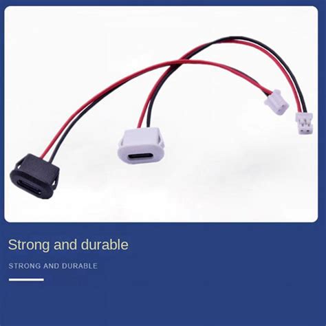 10pcs Usb Type C Connector Jack Female Type C With Card Buckle High