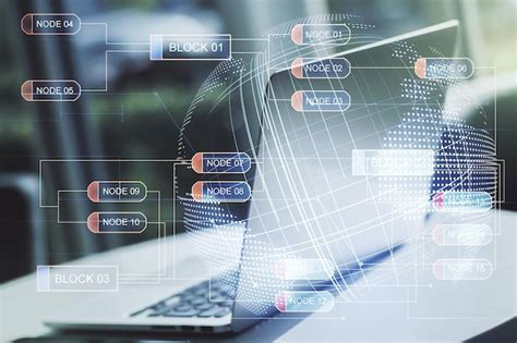 Premium Photo Abstract Creative Coding Concept With World Map On