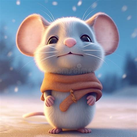 Adorable Mouse Animation Stock Illustration Illustration Of Skin 282389480