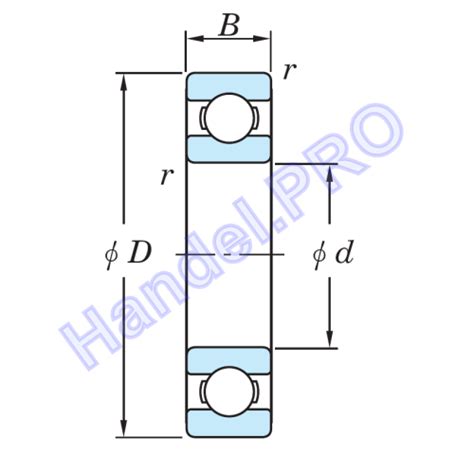 Подшипник NSK B49-12UR (49x95x18) - характеристики, описание, цены ...
