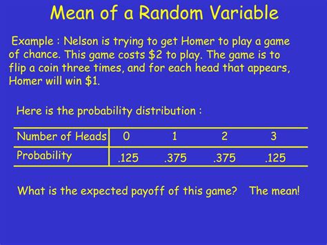 PPT Mean Of A Random Variable PowerPoint Presentation Free Download ID 5772106