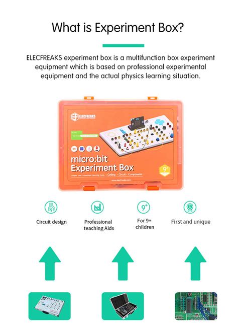 Elecfreaks Ef08200 Experiment Box For Microbit Without Microbit Stem Learning Pishop Us