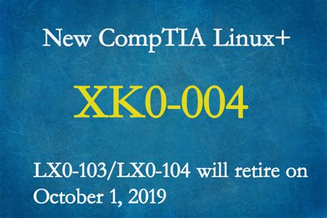 CompTIA Linux XK Practice Test Questions