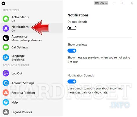 How to Enable Do Not Disturb Mode on Messenger - HardReset.info