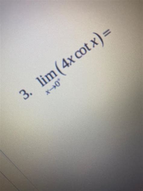solved 20 points analytically evaluate each limit if it