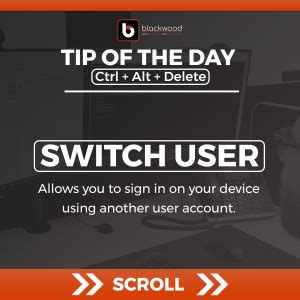 What Is Ctrl Alt Delete A Handy Shortcut In Windows Blackwood IT