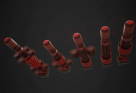 Modular Spaceship Three Flippednormals