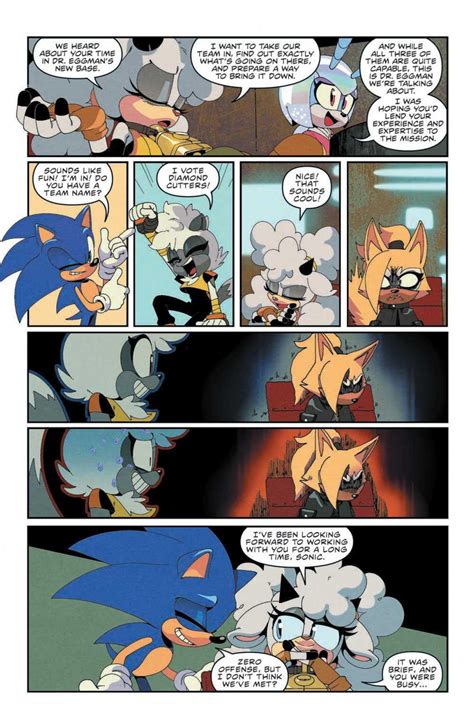 Sonic Idw Issue 57 Full Preview R Sonicthehedgehog
