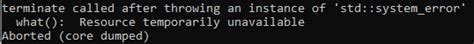 C Getting Error Std System Error When Executing On Different Machine Stack Overflow
