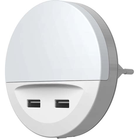 Ledvance LED-Nachtlicht Lunetta mit USB-Ausgang und Handyablage ...