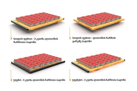 პადონი პალეტი ბლოკის და ქვაფენილის