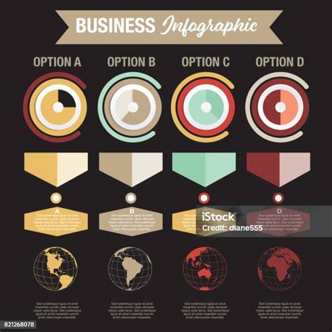 3d 원형 및 Iocns와 비즈니스 Infographic 서식 파일 그래프에 대한 스톡 벡터 아트 및 기타 이미지 그래프 기업 재무와 산업 다이어그램 Istock