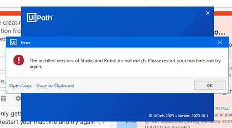 Installation Issue Studio UiPath Community Forum