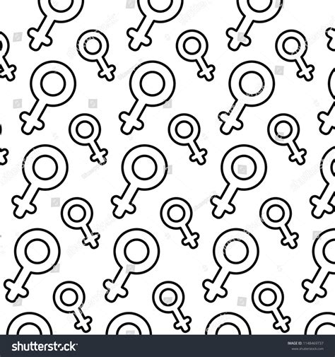 Line Pictogram Woman Sex Symbol Background Stock Vector Royalty Free 1148469737 Shutterstock