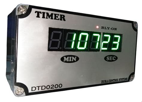 Segment Digital Timer Switch Timing Capacity Min Model Name Number DTD At