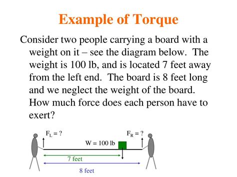 PPT Example Of Torque PowerPoint Presentation Free Download ID