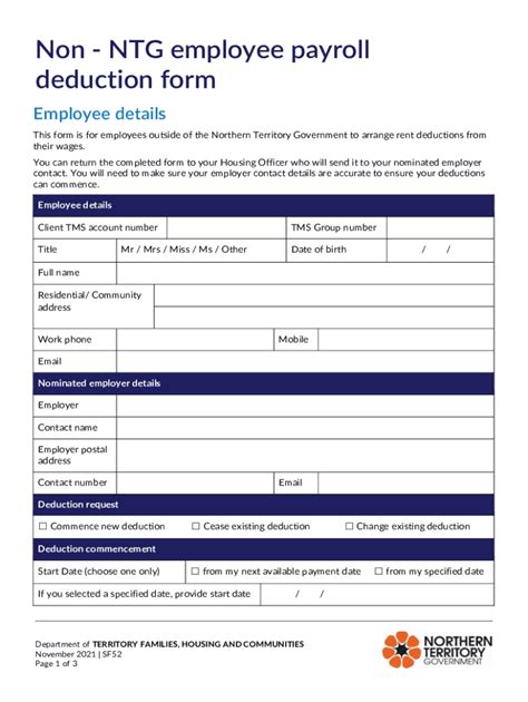 Payroll Deduction Formfree 12 Sample Payroll Deduction Forms