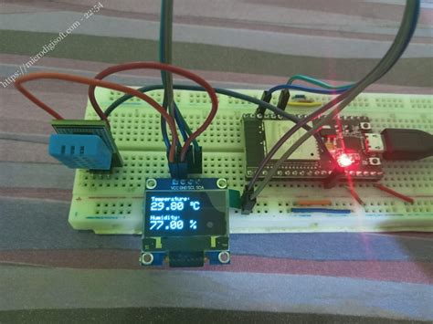 Micropython Oled Ssd1306 Display With Esp32 Esp8266