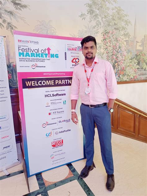 Bikash Kumar On Linkedin Marketingfestival Bwbw Imperialblue
