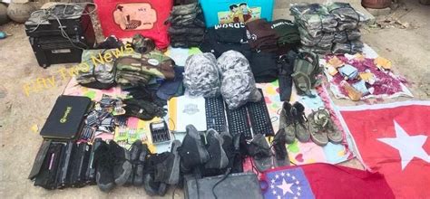 မြောင်မြို့နယ်၊ ပေါက်ချောင်းကျေးရွာအတွင်း Pdf အမည်ခံ အကြမ်းဖက်သမား အခြေပြုနေသော စခန်းအား လုံခ