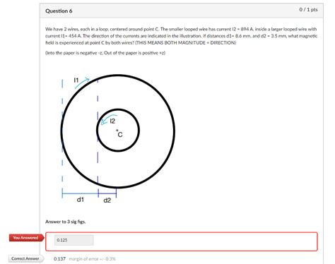 Solved We Have 2 Wires Each In A Loop Centered Around Chegg Com