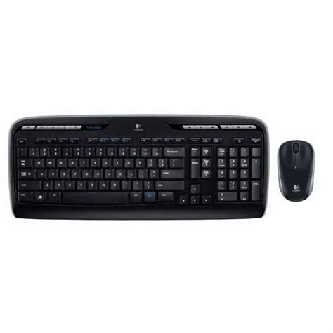 Black Logitech Keyboard And Mouse At Set In Pune ID
