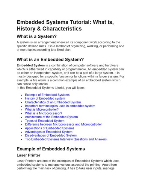Embedded Systems Today 33333 Pdf Embedded System Random Access Memory