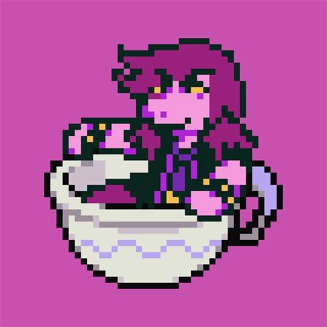Deltarune Susie Sprite Sheet