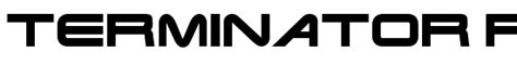 Terminator Real Nfi Font