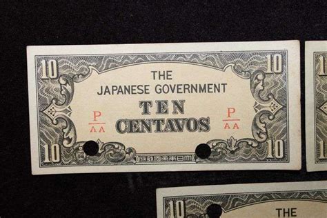 One Centavos Notes Auction Ohio