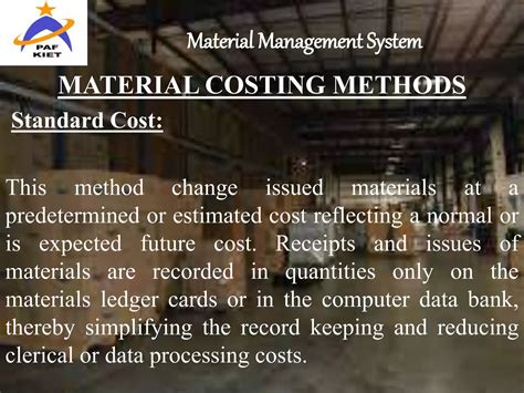 Material Management System Ppsx
