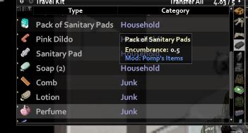 Project Zomboid ZomboWin Being Female Extending ZomboWin To Add More Complex Female Roleplay