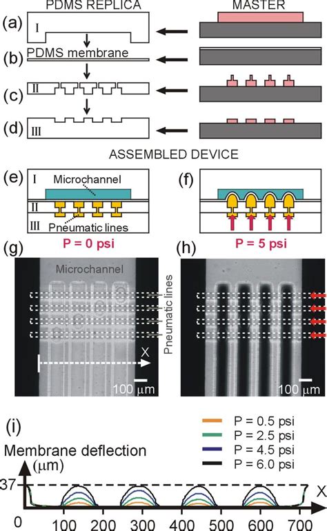 Color Online Assembly And Operation Of A Tunable Microfluidic Device Download Scientific